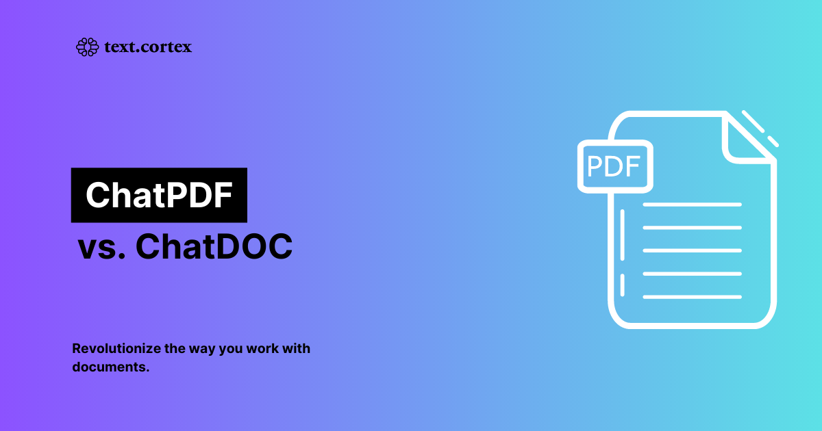 ChatPDF vs ChatDOC ¿Cuál es mejor?